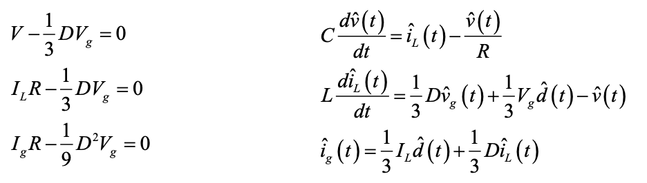 Solved Small-signal AC and steady state DC models for a | Chegg.com