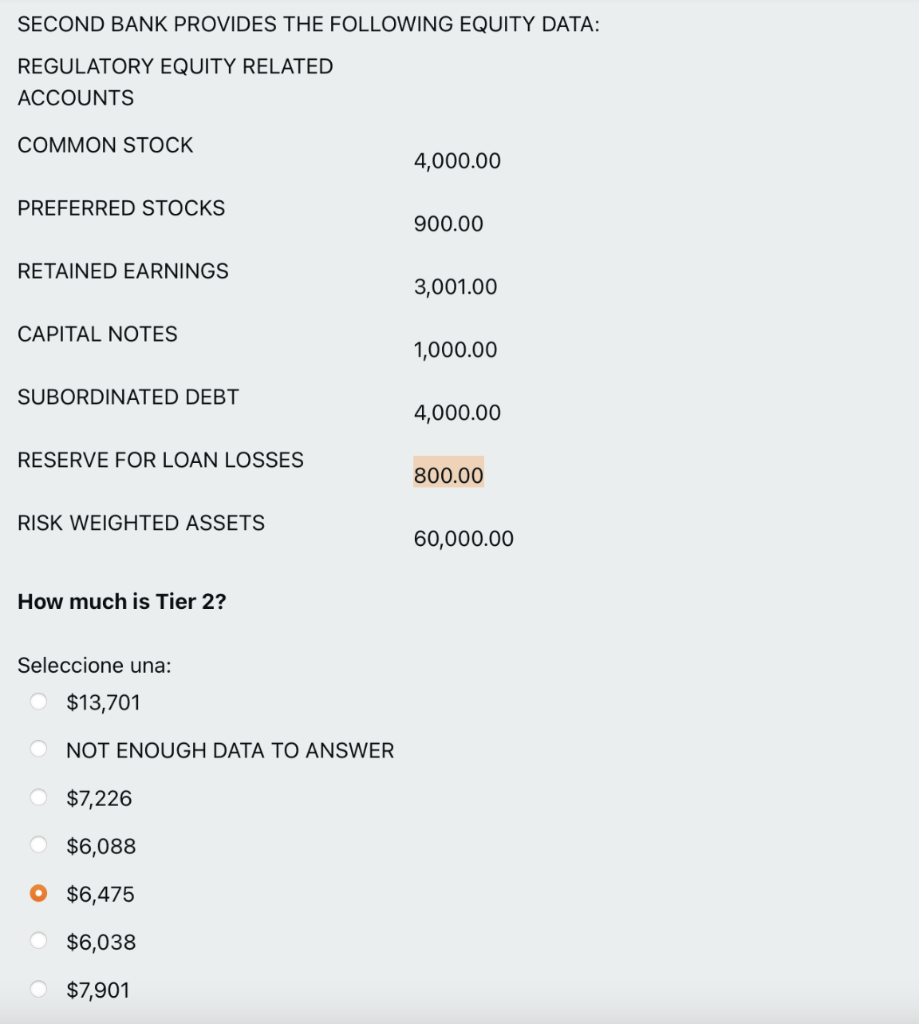 Solved SECOND BANK PROVIDES THE FOLLOWING EQUITY DATA: | Chegg.com