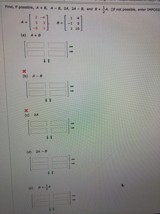 Solved Find, if possible, | Chegg.com