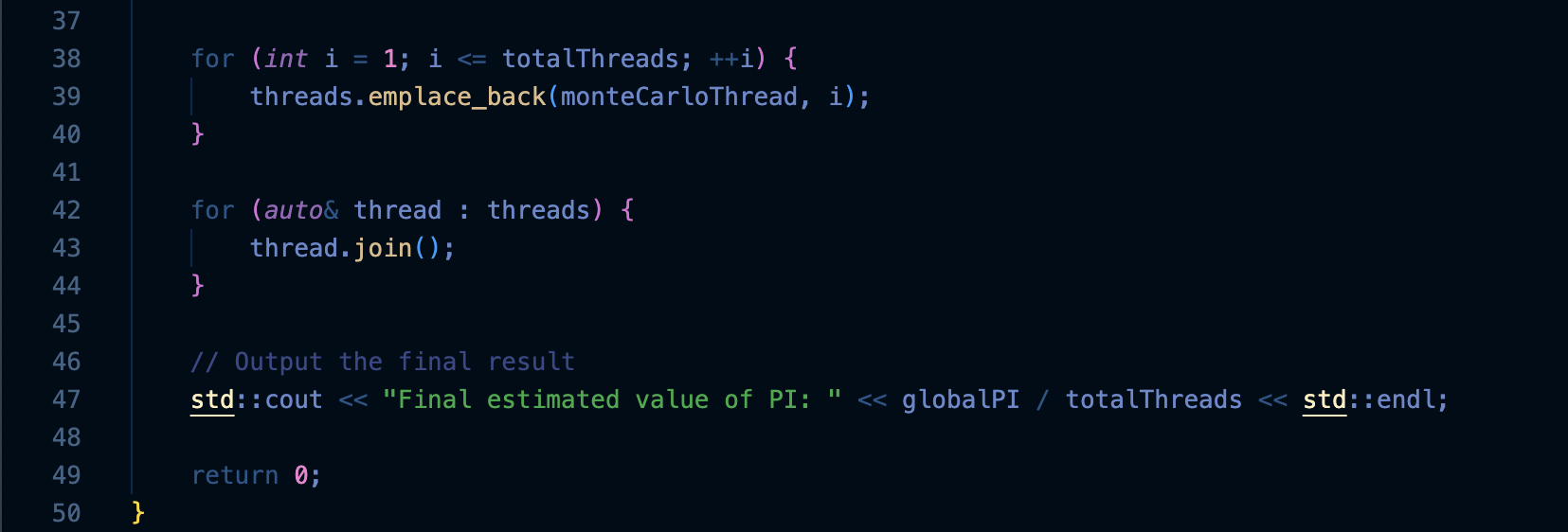 Solved In this task, we will incorporate a shared variable | Chegg.com
