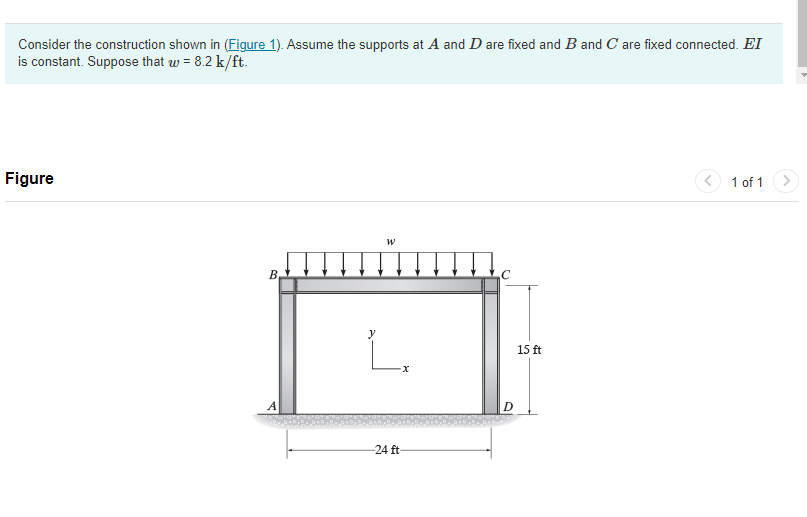 Solved Consider the construction shown in Assume the | Chegg.com