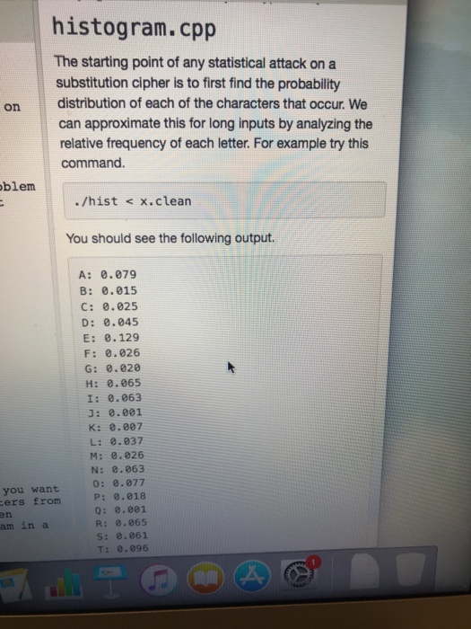 Solved histogram.cpp The starting point of any statistical | Chegg.com