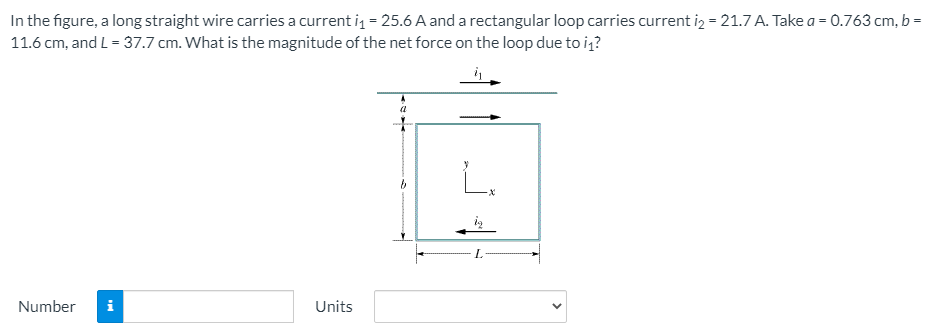 Solved In the figure, a long straight wire carries a current | Chegg.com
