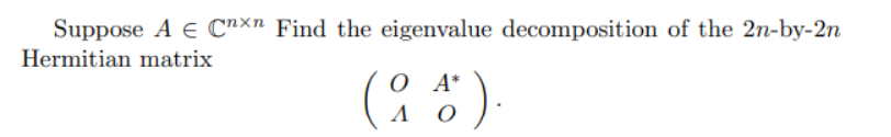 Solved Using the single value decomposition (SVD) to solve | Chegg.com