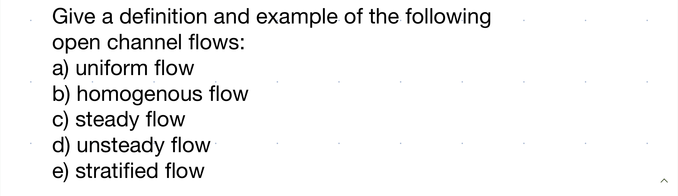 Solved Give a definition and example of the following open | Chegg.com