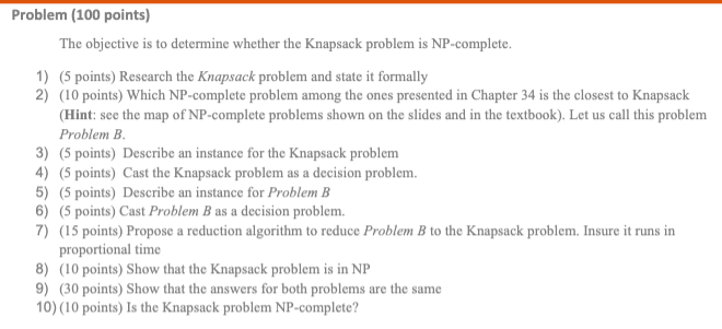 Here is the map of NP-Complete problems referenced in | Chegg.com