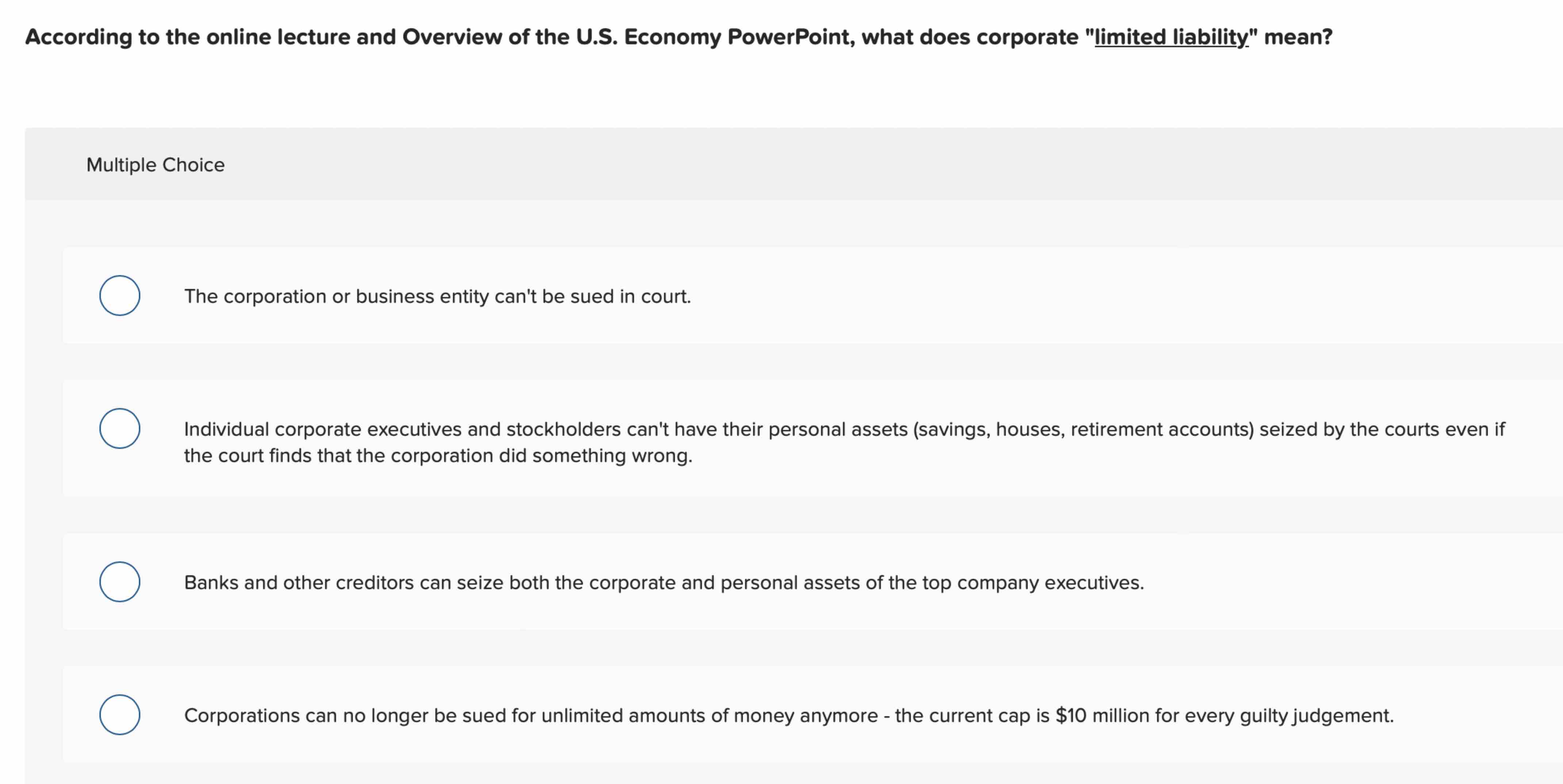 Solved According to the online lecture and Overview of the | Chegg.com