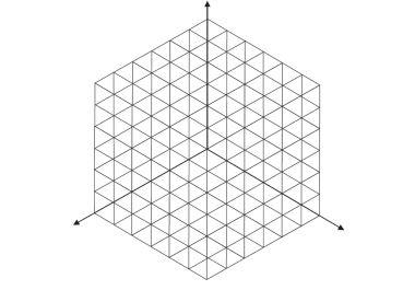 The isometric grid shown below is provided for use | Chegg.com