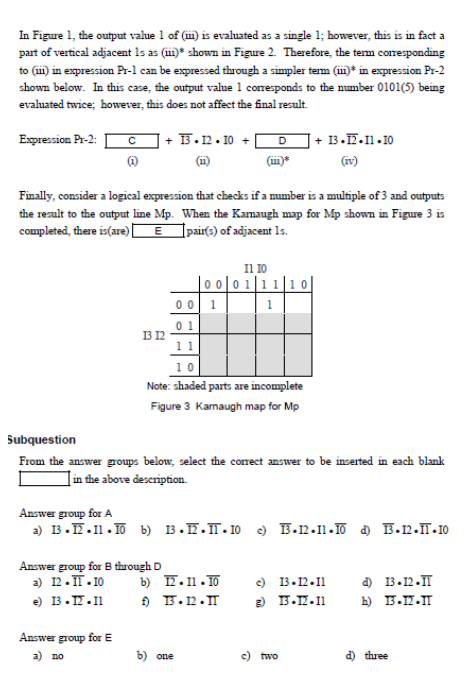 Q2. Read the following description of logical | Chegg.com
