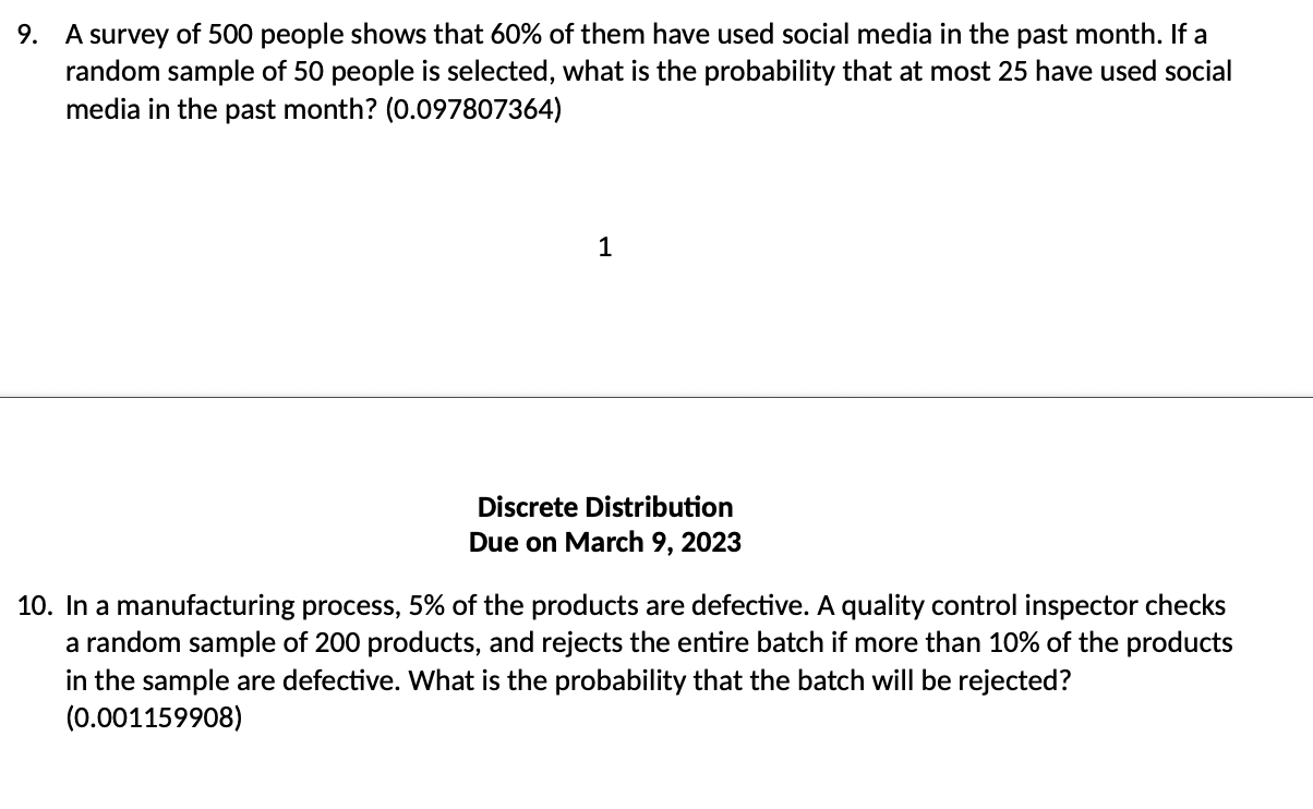 Solved There are 3 sections (Uniform, Exponential, and | Chegg.com
