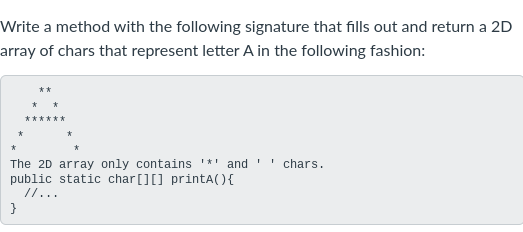 Solved Write a method with the following signature that | Chegg.com