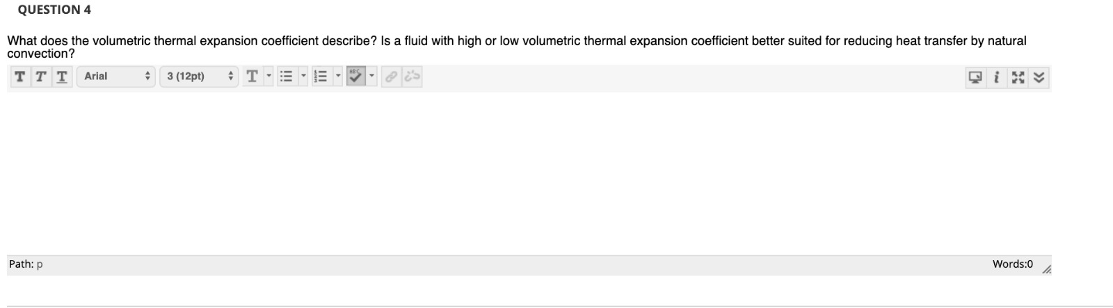 Solved QUESTION 4 What does the volumetric thermal expansion | Chegg.com