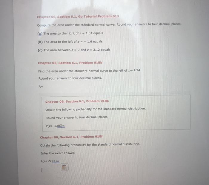 Solved Chapter 06, Section 6.1, Go Tutorial Problem 013 | Chegg.com