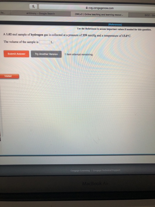 Solved owv2I Online teaching and learming resour e the | Chegg.com