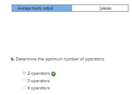 Solved Problem 18-11 (Algo)One operator services a bank of | Chegg.com