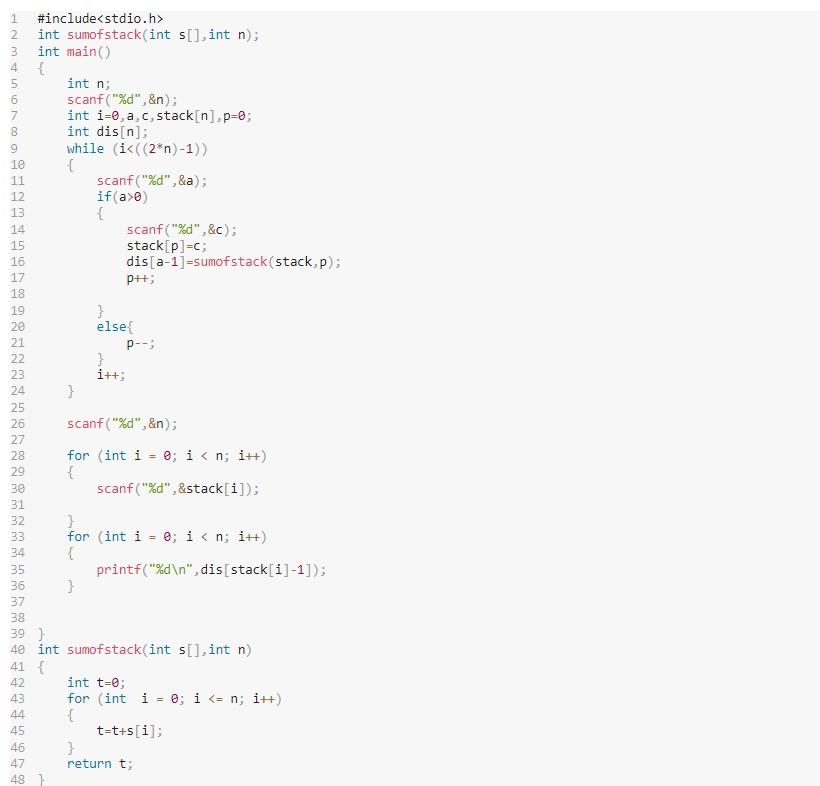 Solved Input Input will begin with a line containing 1 | Chegg.com