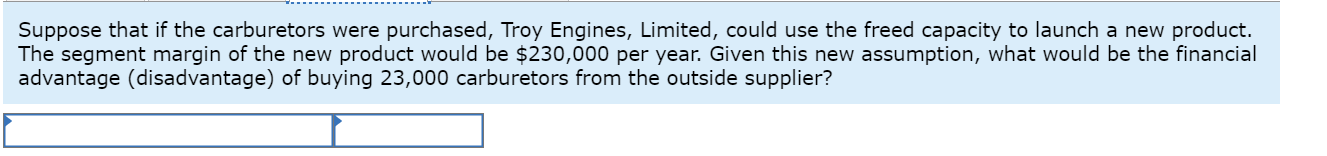 Solved The Variable Operating Cost Consists Of Gasoline
