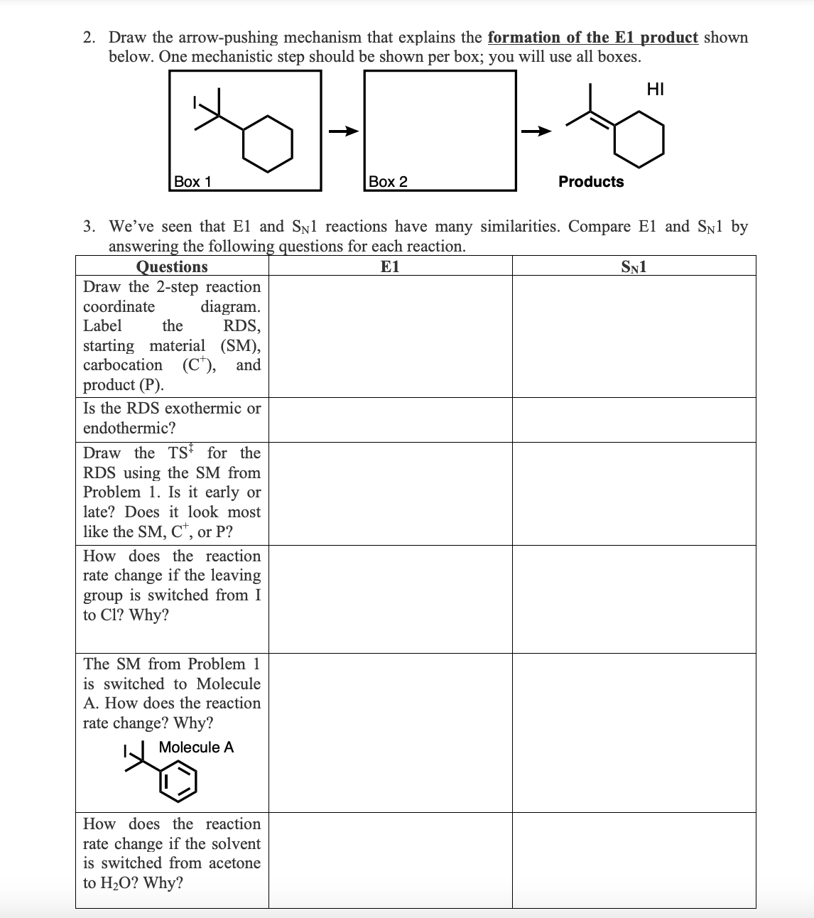 Solved 2. Draw the arrow-pushing mechanism that explains the | Chegg.com
