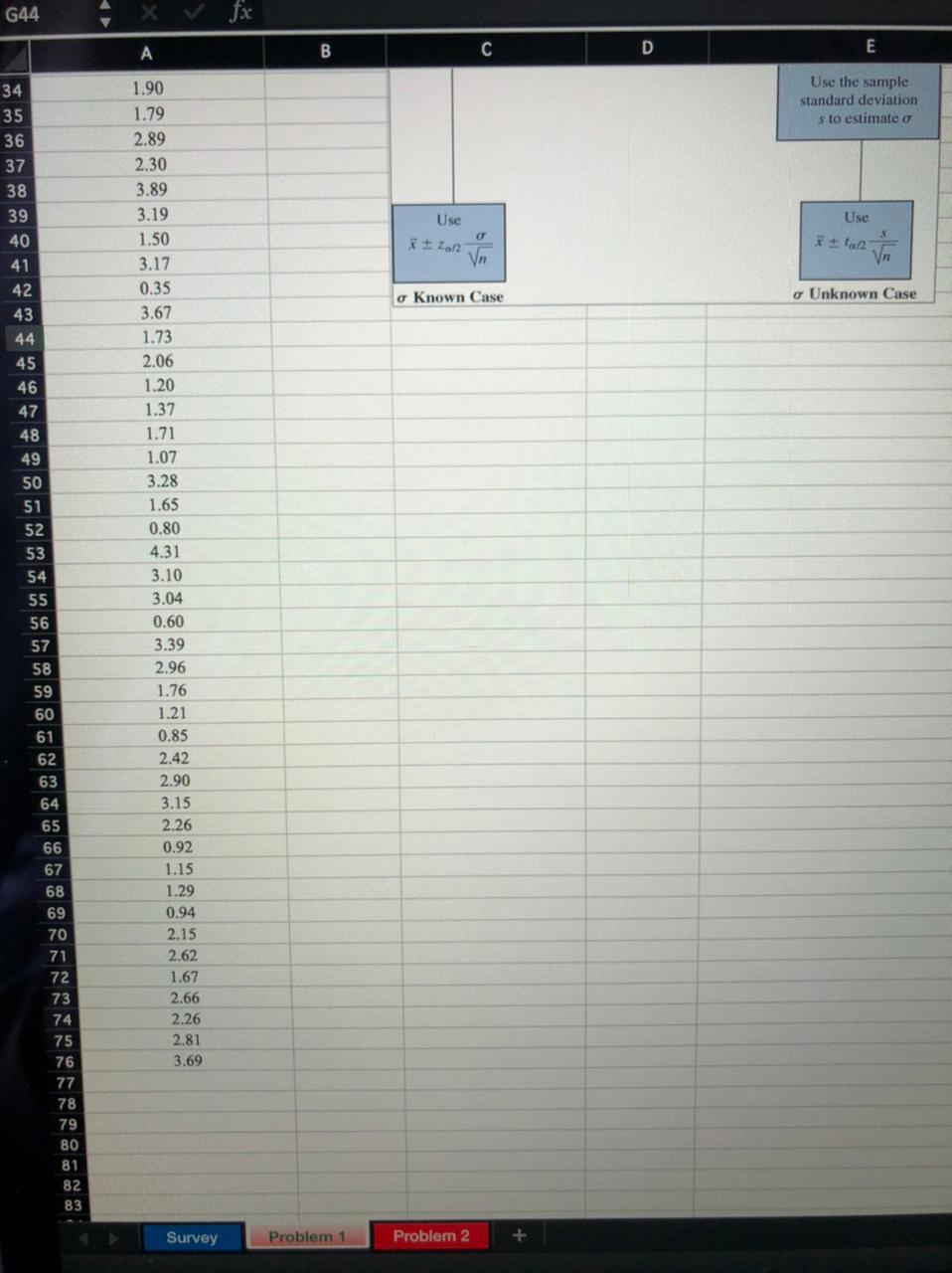 Solved AutoSave OFF Excel HW 1.3 ome Insert Draw Page Layout | Chegg.com