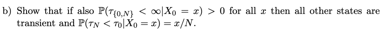 Solved Suppose a homogeneous Markov chain {Xn} with state | Chegg.com