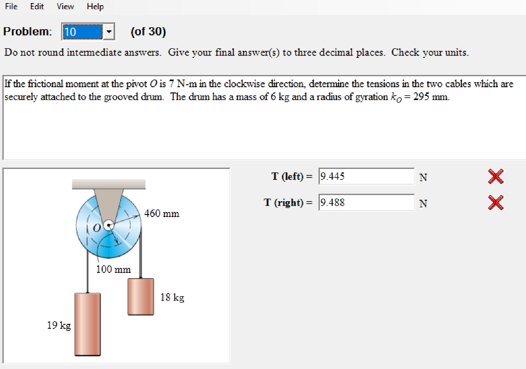 Solved File Edit View Help Problem: 10 (of 30) Do not round | Chegg.com