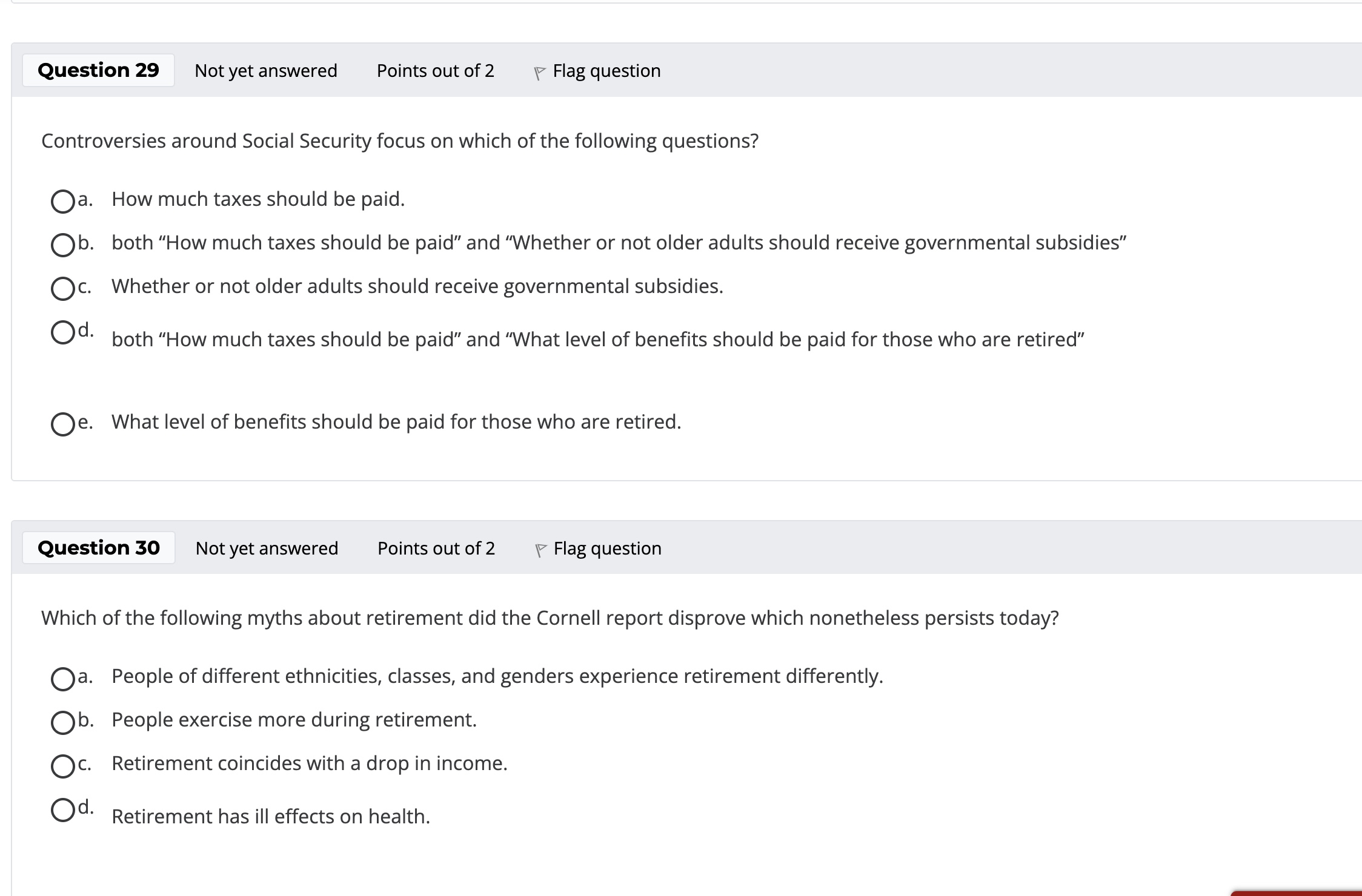 Solved The "three-legged stool" of retirement income | Chegg.com