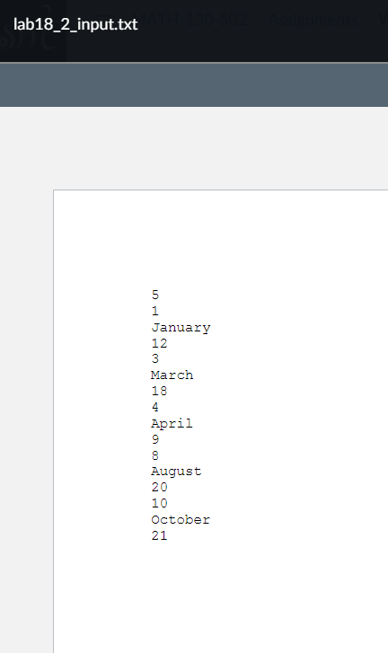 Solved - Lab01 such that lab18 2.java ↓ (along with lab18 2 | Chegg.com