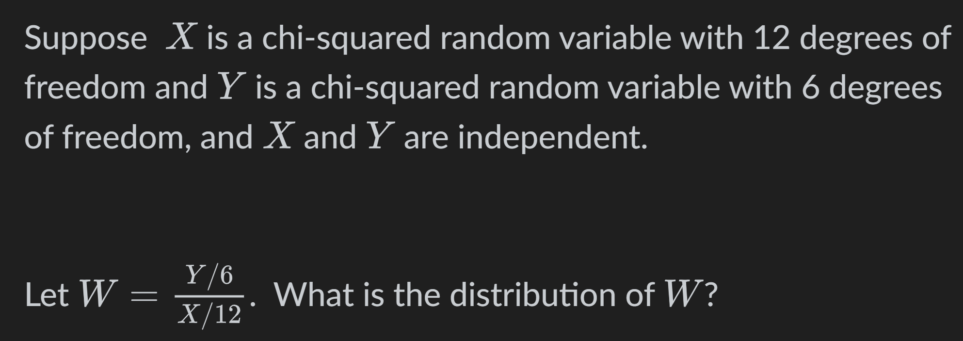 Solved Suppose is a chi-squared random variable with 12 | Chegg.com