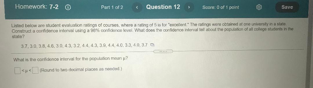 Solved Homework 7 2 O Part 1 Of 2