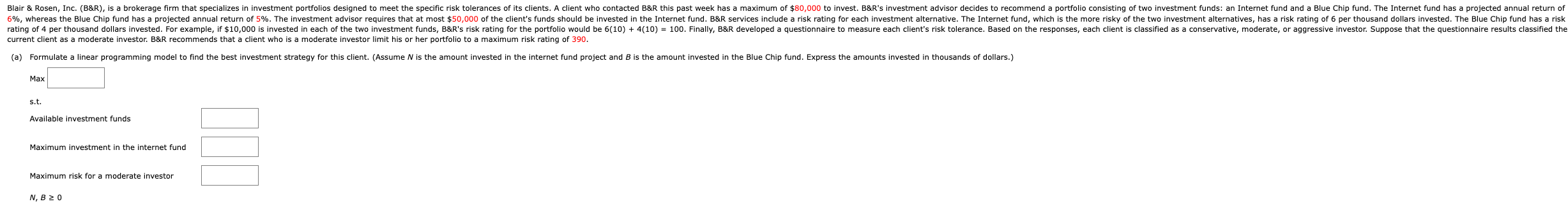 (b) Build a spreadsheet model and solve the problem | Chegg.com