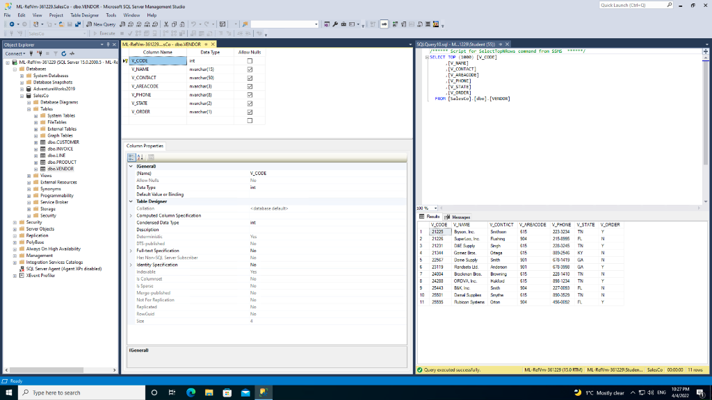 Database Sql Scripting Can Someone Help Me With 