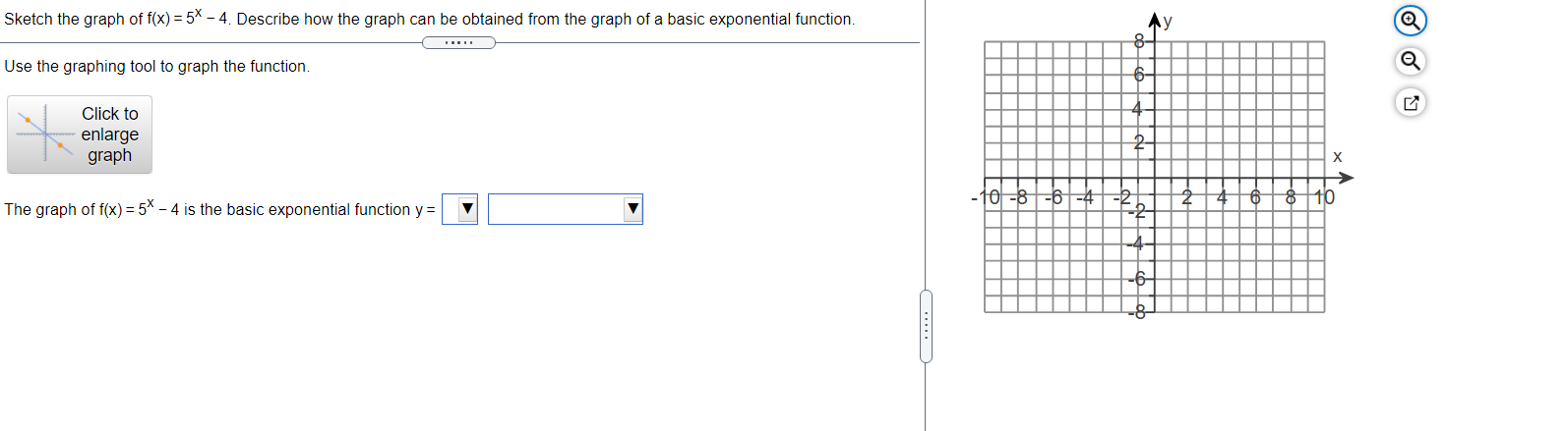 Solved Sketch the graph of f(x) = 5x - 4. Describe how the | Chegg.com