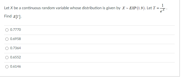Solved Let X be a continuous random variable whose | Chegg.com