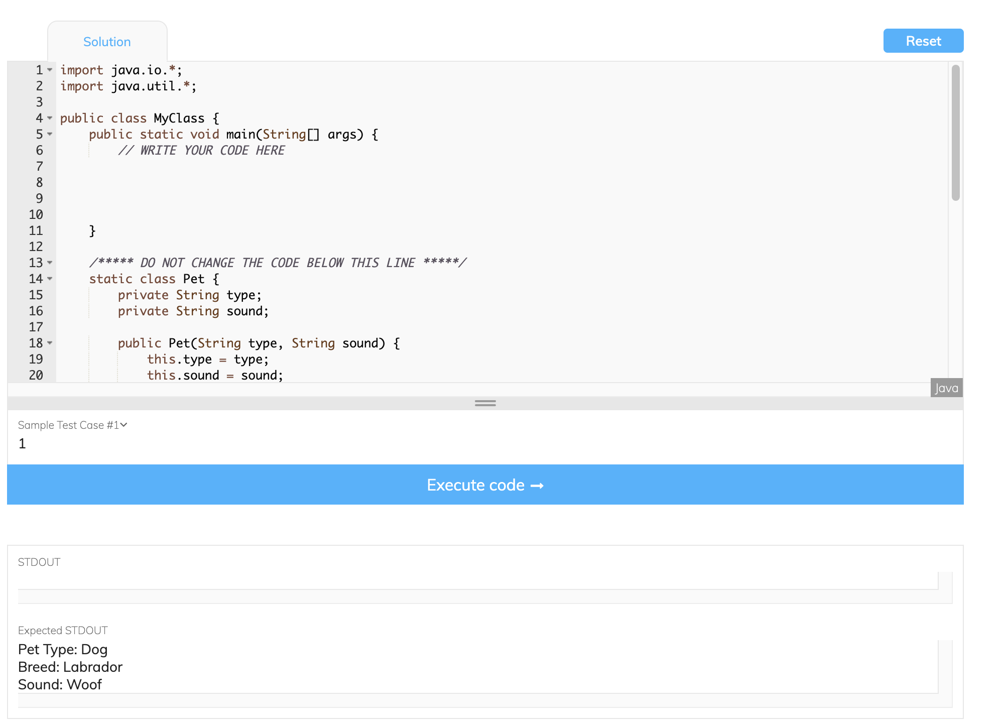 Solved "Data Structures"EncapsulationGiven the Pet and Dog | Chegg.com