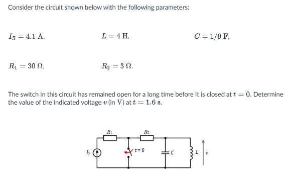 code class="asciimath">Consider the circuit shown | Chegg.com