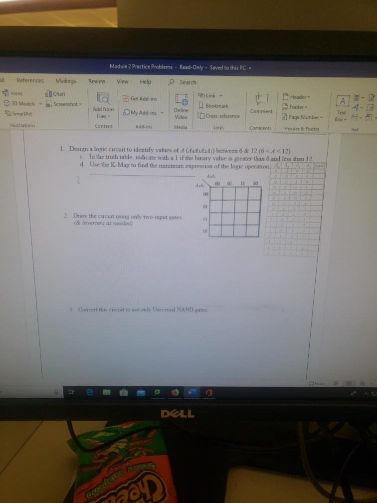 Solved Module 2 Practice Problems - Read-Only - Saved to | Chegg.com