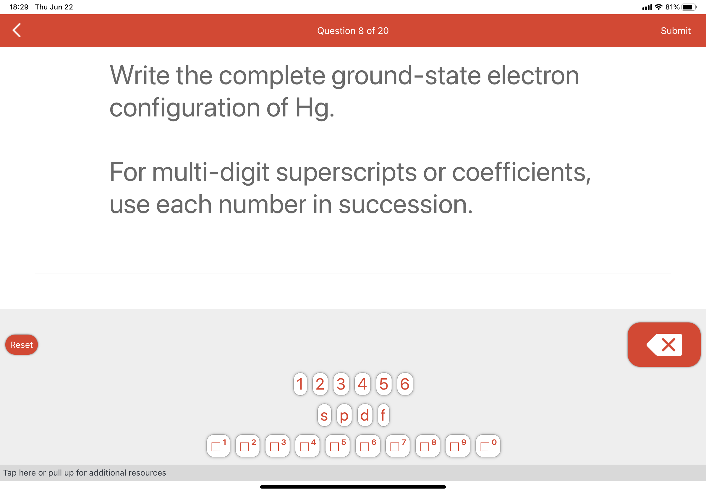 Solved Write The Complete Ground State Electron