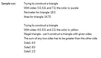 Solved Purpose: Work with exception handling and files | Chegg.com