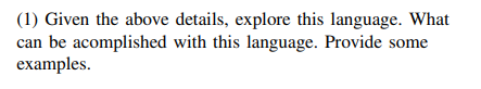 Solved Consider a theoretical programming language LOOP that | Chegg.com