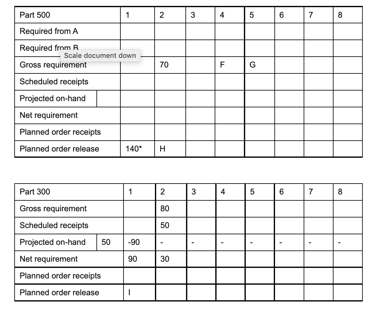 Solved Q1 to Q7 are based on this problem. The Bill of | Chegg.com