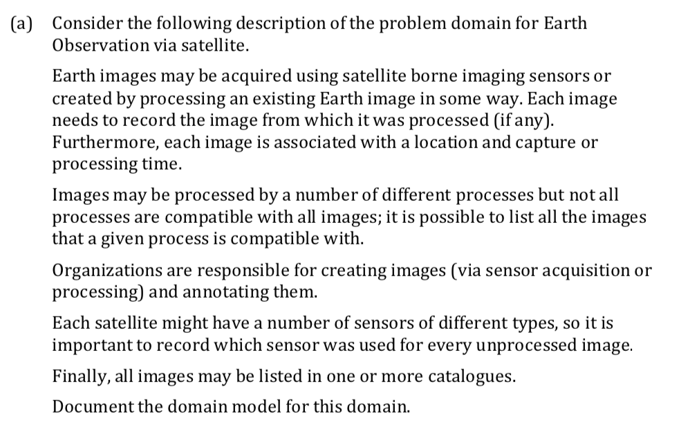 Solved (a) Consider the following description of the problem | Chegg.com
