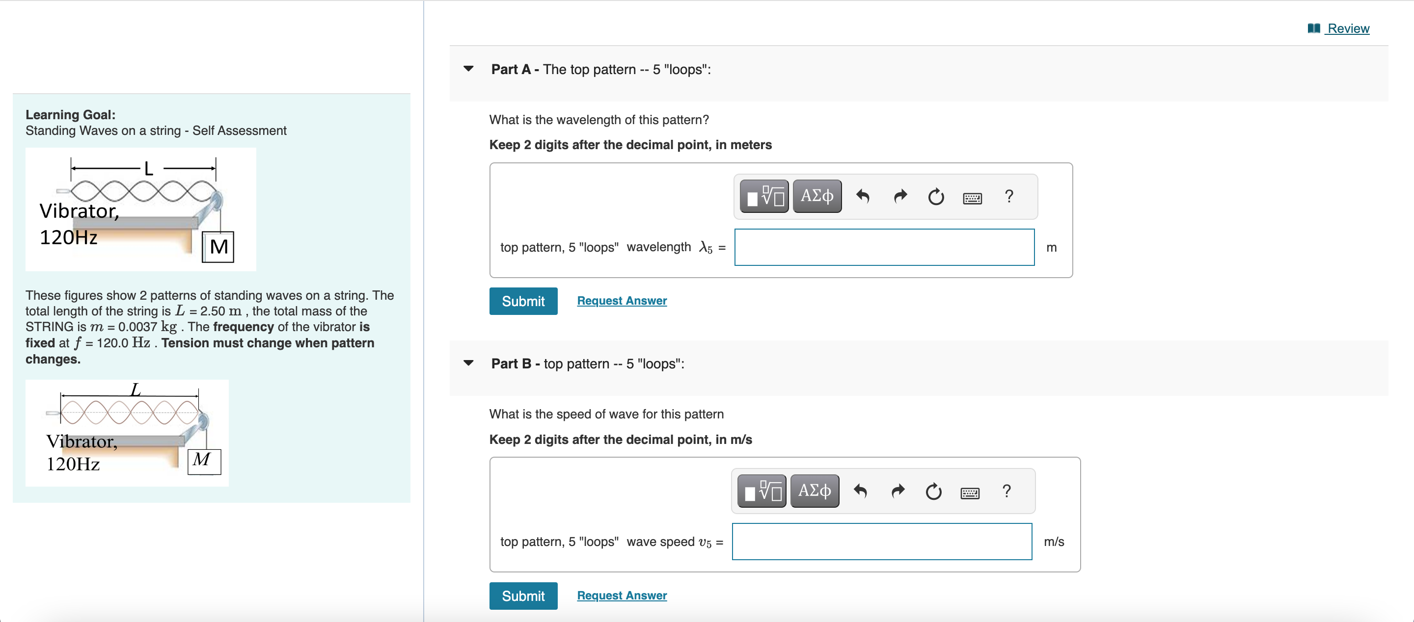 Solved Part A - The top pattern -- 5 "loops": Learning Goal: | Chegg.com