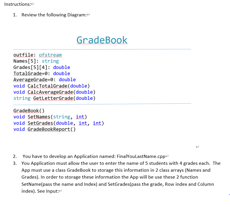 Solved Instructions: 1. Review the following Diagram: | Chegg.com