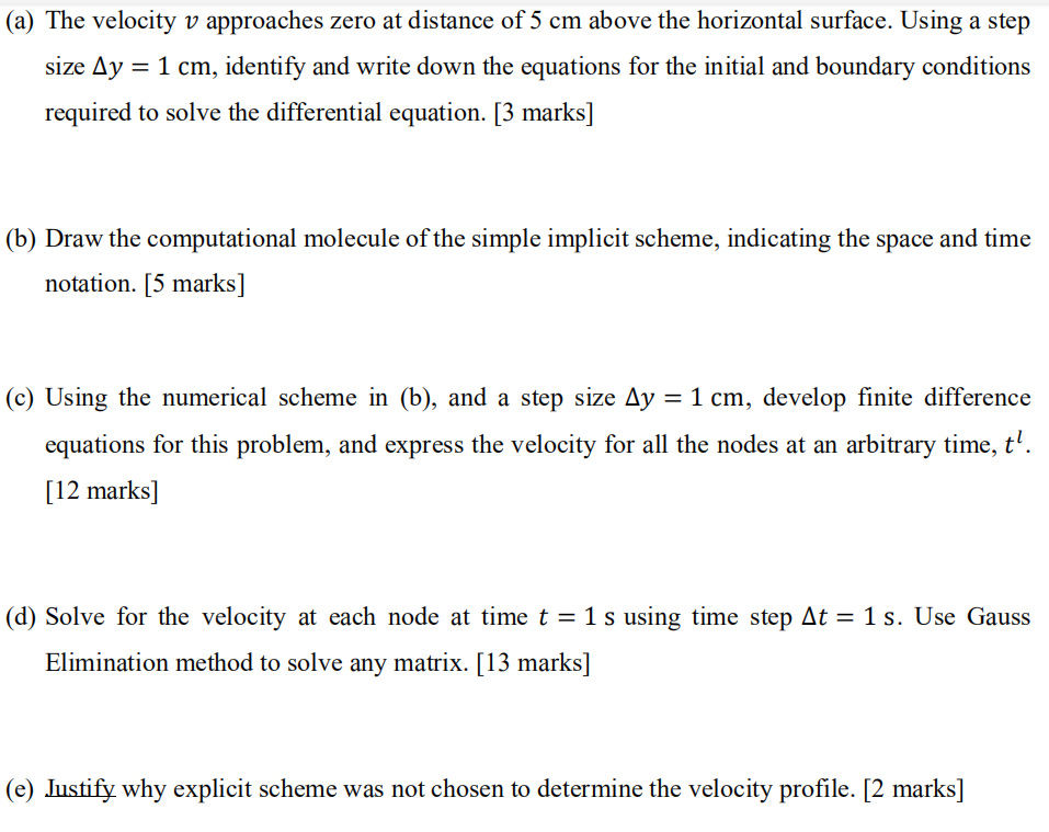 Solved A semi-infinite body of liquid, with constant density | Chegg.com