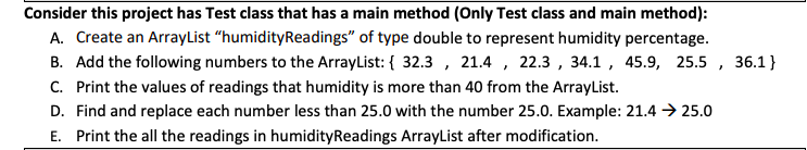 Solved Consider this project has Test class that has a main | Chegg.com