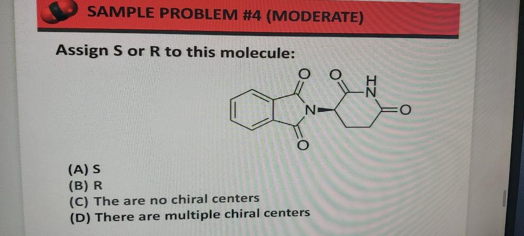 Solved SAMPLE PROBLEM #4 (MODERATE) Assign S or R to this | Chegg.com Solved SAMPLE PROBLEM #4 (MODERATE) Assign S or R to this | Chegg.com