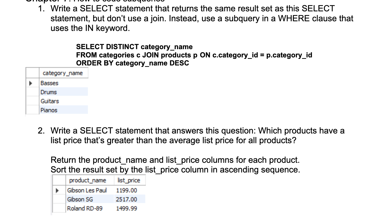 Solved Tables addresses administrators categories customers | Chegg.com