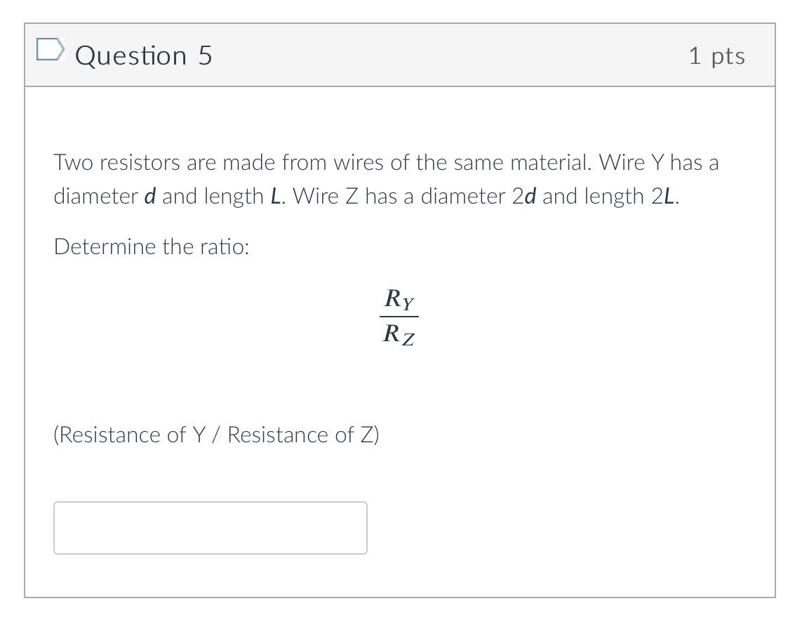 [Solved]: Two resistors are made from wires of the same mate