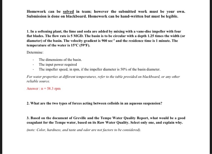 Solved Homework can be solved in team; however the submitted | Chegg.com