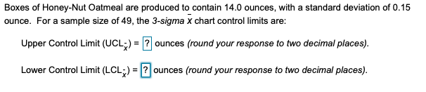 Solved Refer to Table S6.1 - Factors for Computing Control | Chegg.com